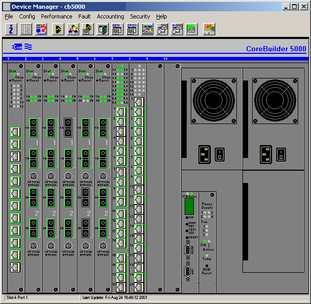 Corebuilder 5000 Hub , Chipcom Online/Oncore IBM 8260 (refer IBM )