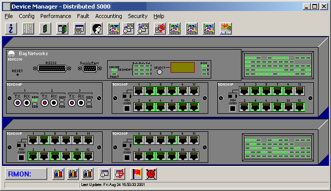 Bay System 5000 Switch , Distributed 5000 Switch