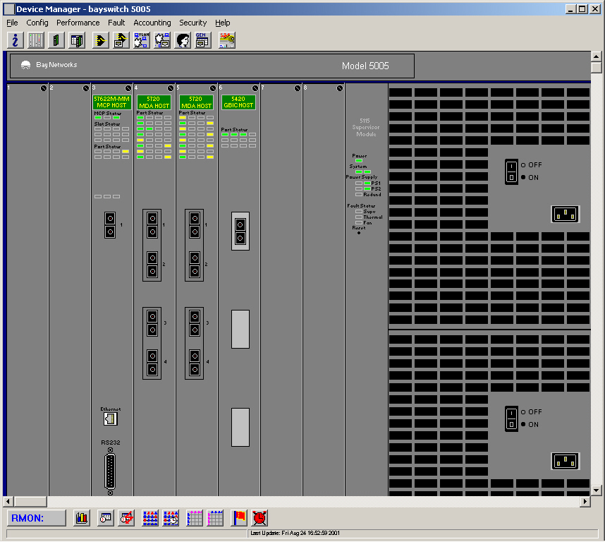 Bay System 5000 Switch , Distributed 5000 Switch