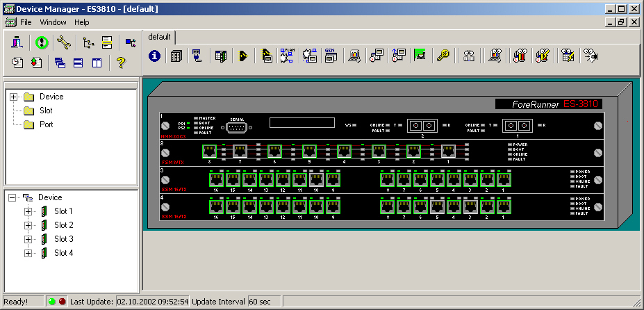 Ethernet Switch (Forerunner) ES 3810